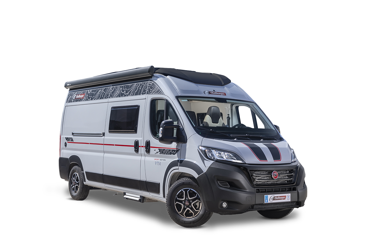 Challenger, the benchmark for motorhomes and campervans